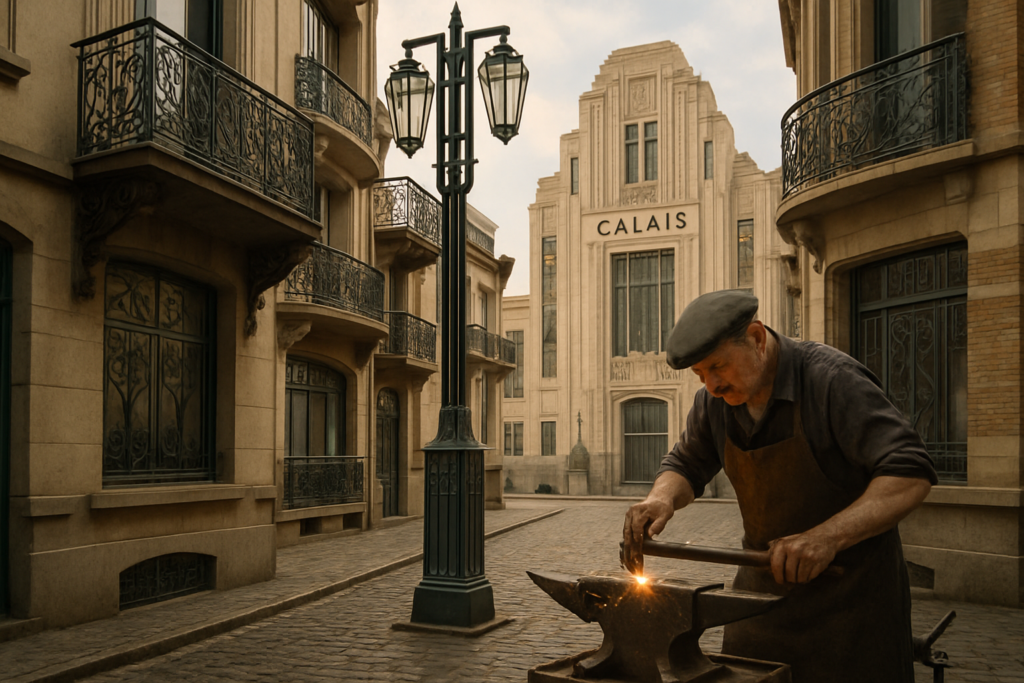 Calais met à l’honneur la ferronnerie Art Déco : une forme d’art ...